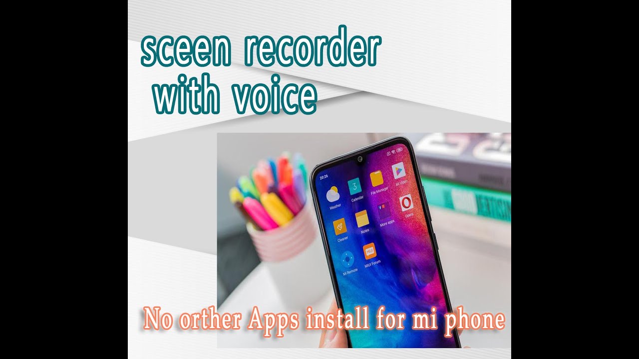 screen recorder with voice - YouTube