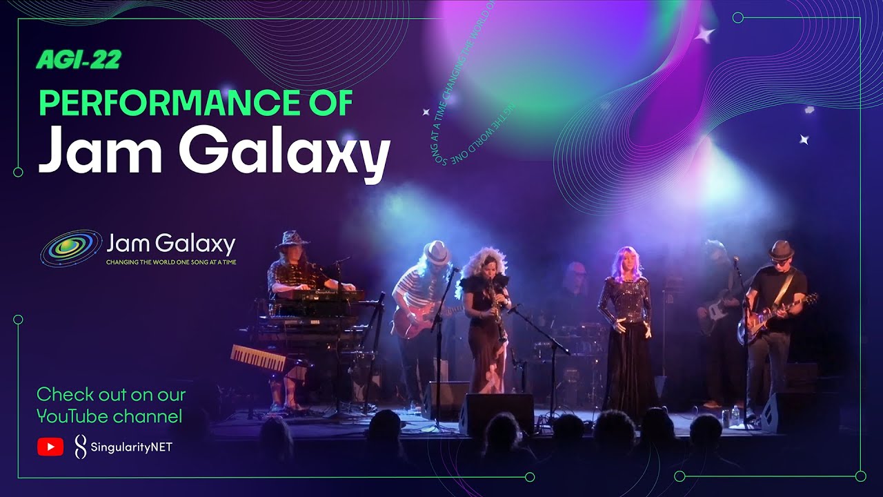 Jam Galaxy Performance at AGI 2022 Conference - YouTube