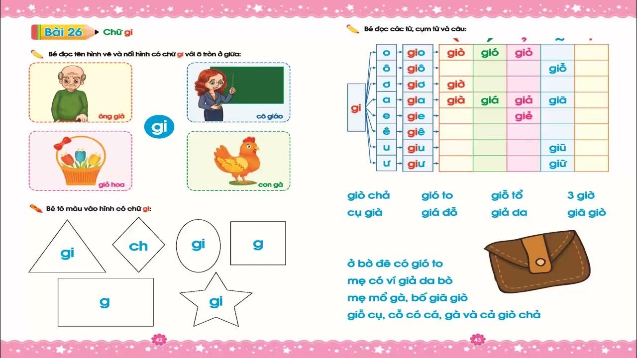 Tâm thế vào lớp 1 - Hành trang cho bé tự tin vào lớp 1 - Bài 26 - YouTube