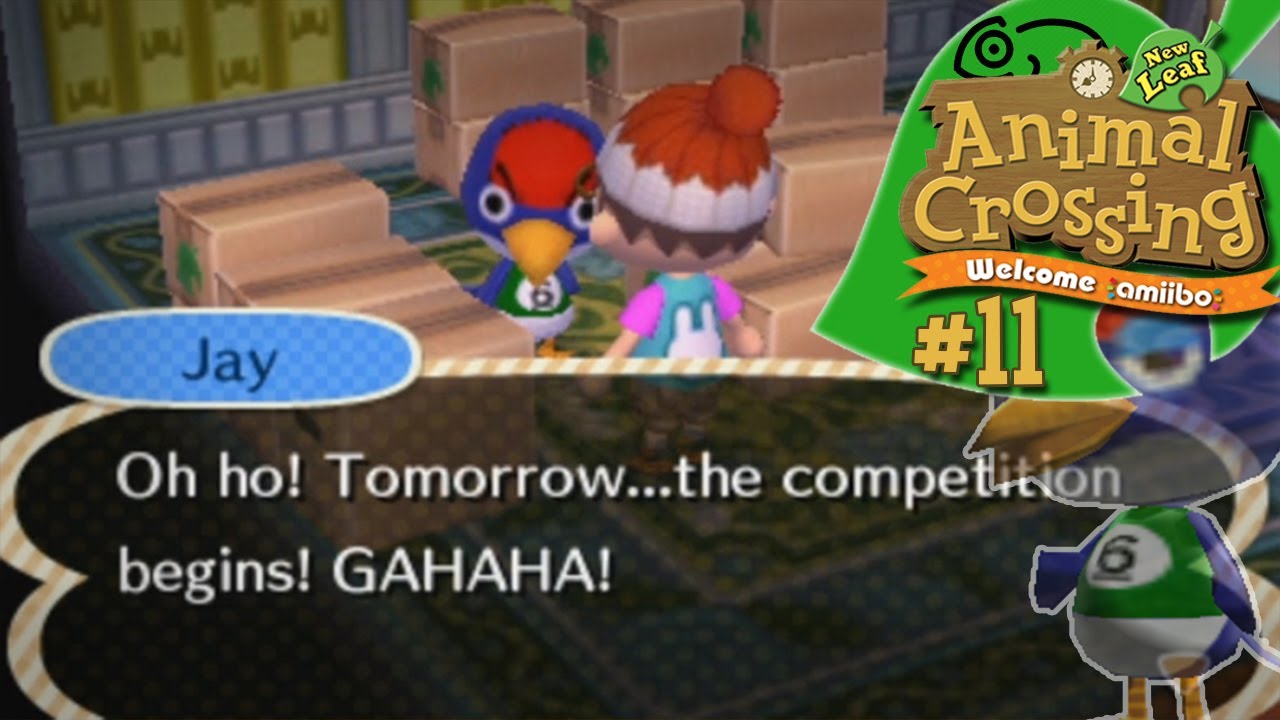Welcome, Jay! | Animal Crossing: New Leaf #11 (Welcome Amiibo) - YouTube
