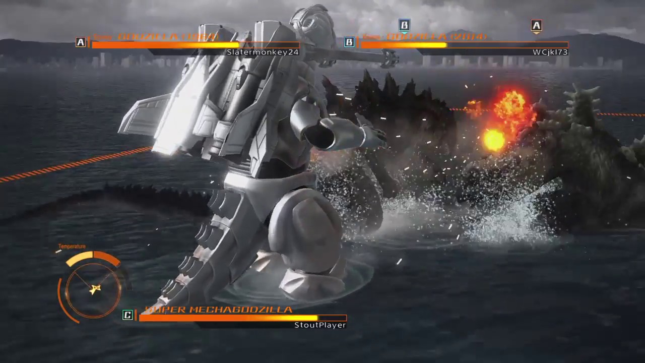 GODZILLA PS4 : Super MechaGodzilla vs Godzilla 2014 vs Godzilla 1964 ...