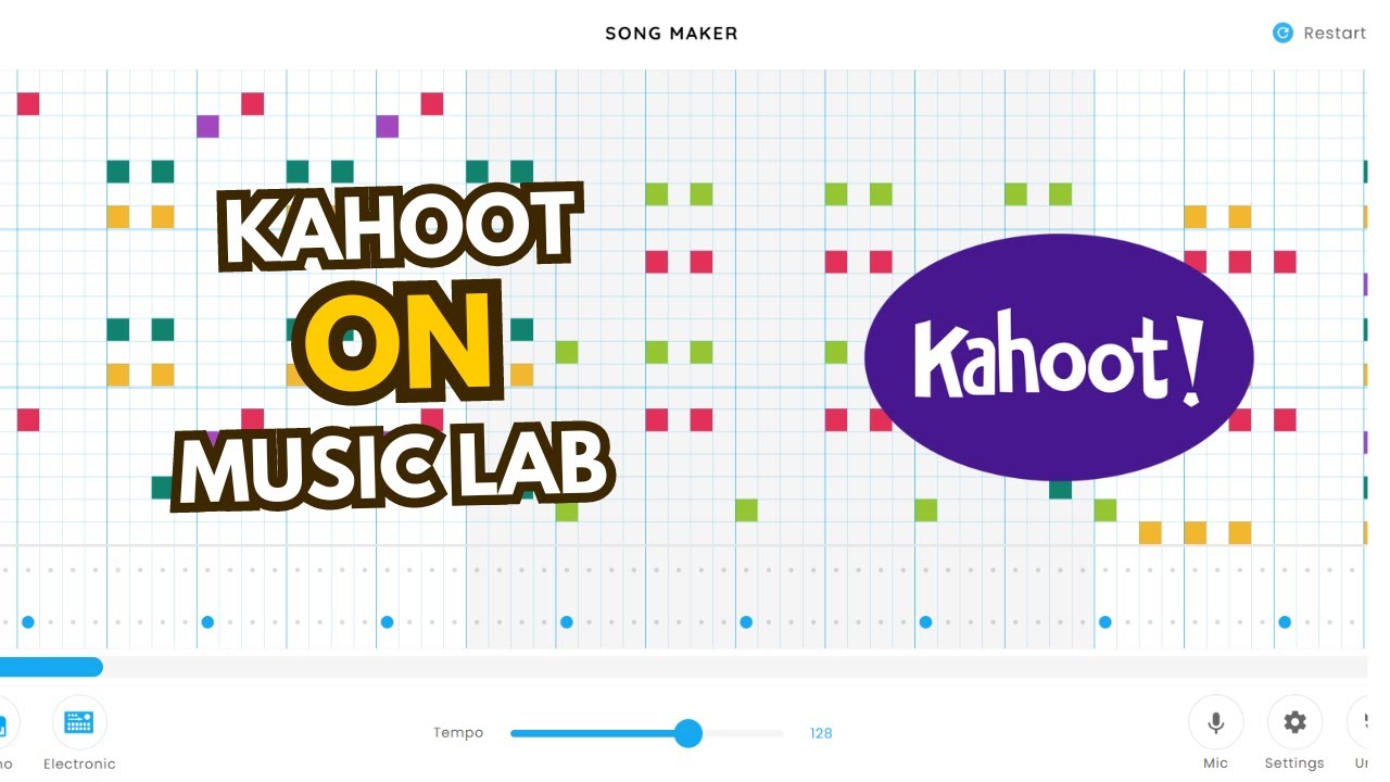 Playing KAHOOT Background Music on Chrome Music Lab [2024] - YouTube