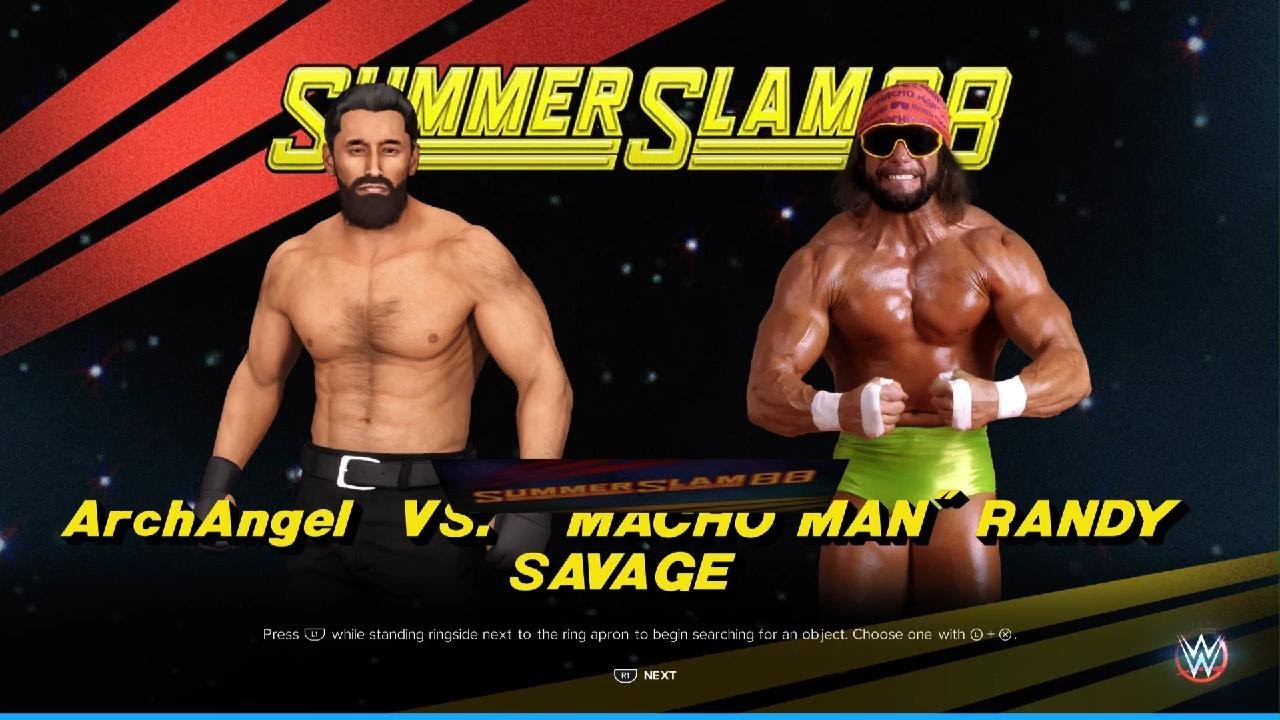 WWE 2K23 Archangel vs Macho Man Randy Savage - YouTube