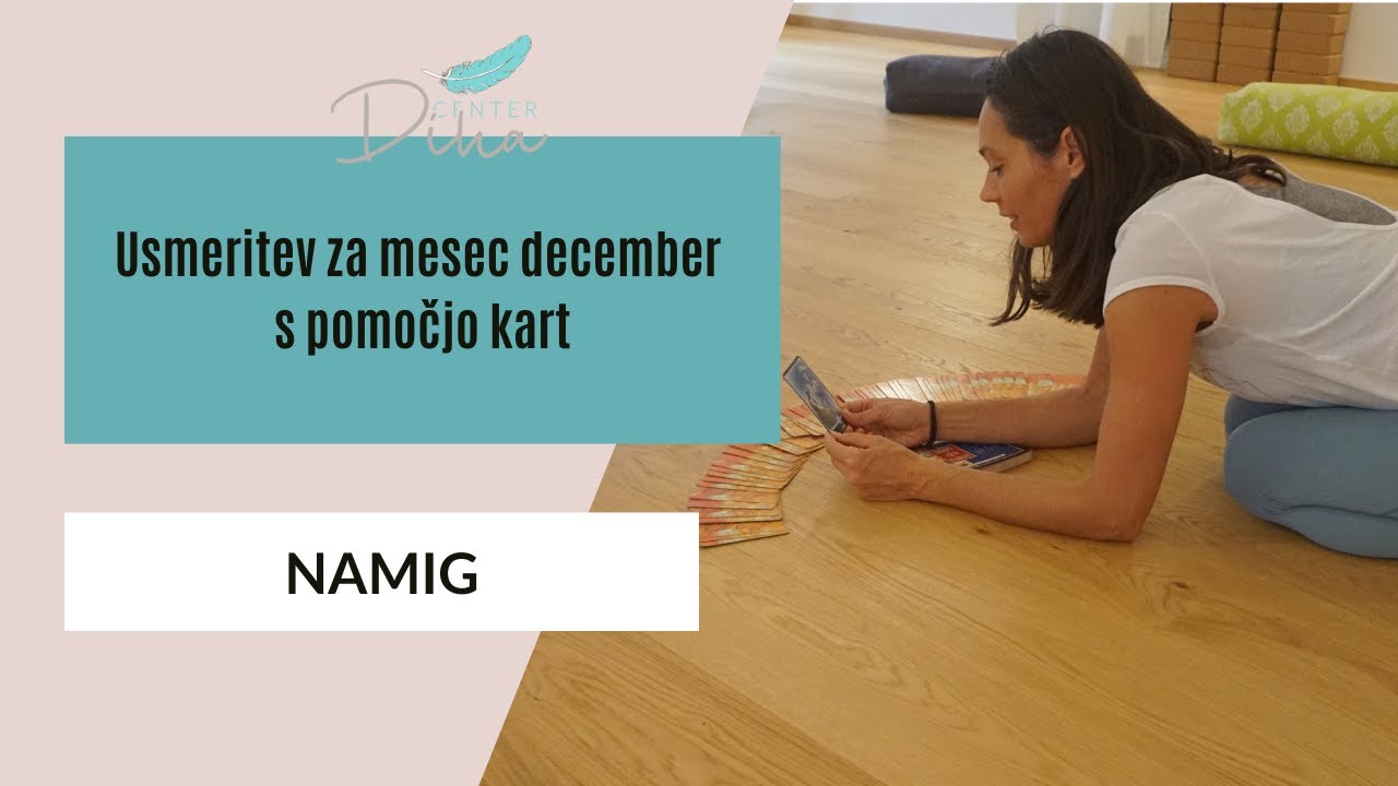 Sporočilo in usmeritev za mesec december - YouTube