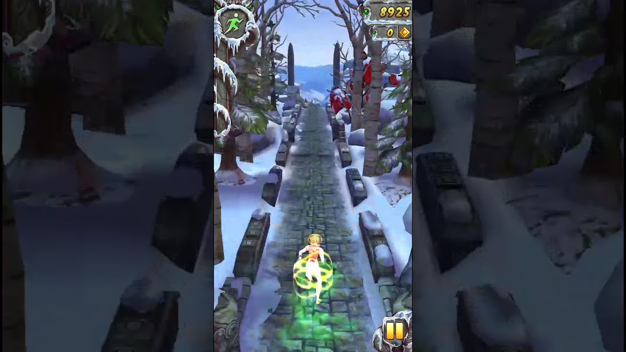 Temple run 2 | karma lee survive in ice luge - YouTube
