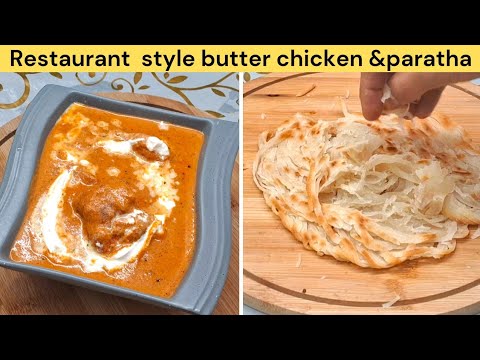 butter chicken paratha recipe ||bhatkali rasoi - YouTube