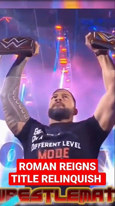 Wwe Roman Reigns Title Spilt Guaranteed ๐ฑ๐ฑ๐ฑ๐ฑ Wwehighlights Wwe2023