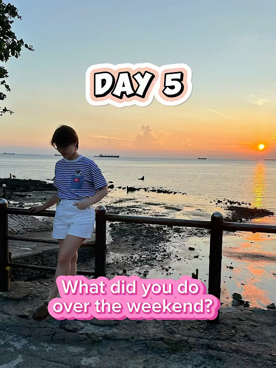 Day 5 - What did you do over the weekend? - YouTube