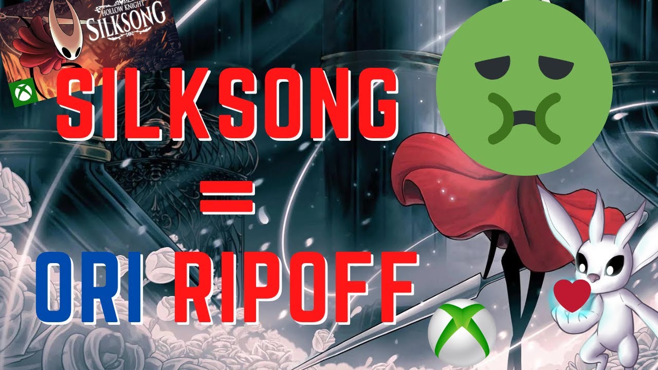 We need to talk about Silksong being an Ori ripoff ( JOKE) - YouTube