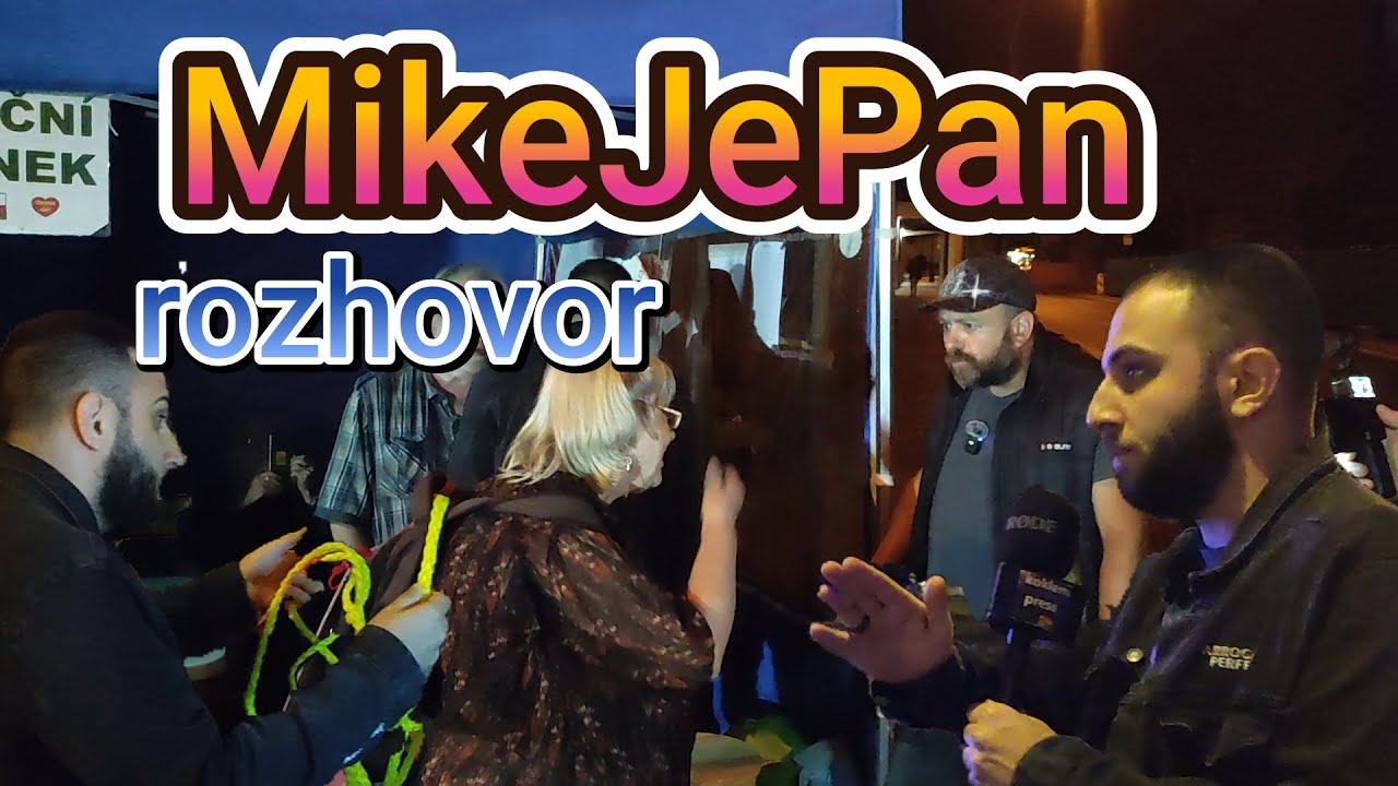 MikeJePan rozhovor před úřadem vlády /80/ [21.06.24] - YouTube