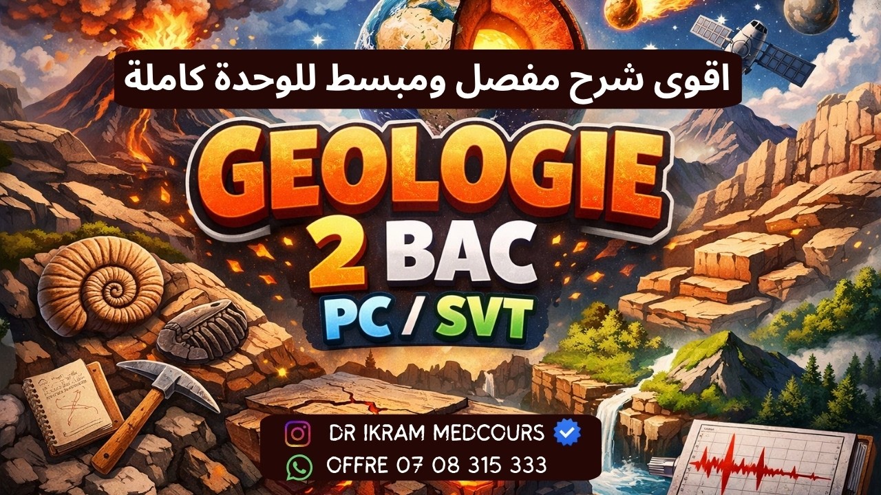 Géologie 2 BAC PC/SVT COURS COMPLET - YouTube