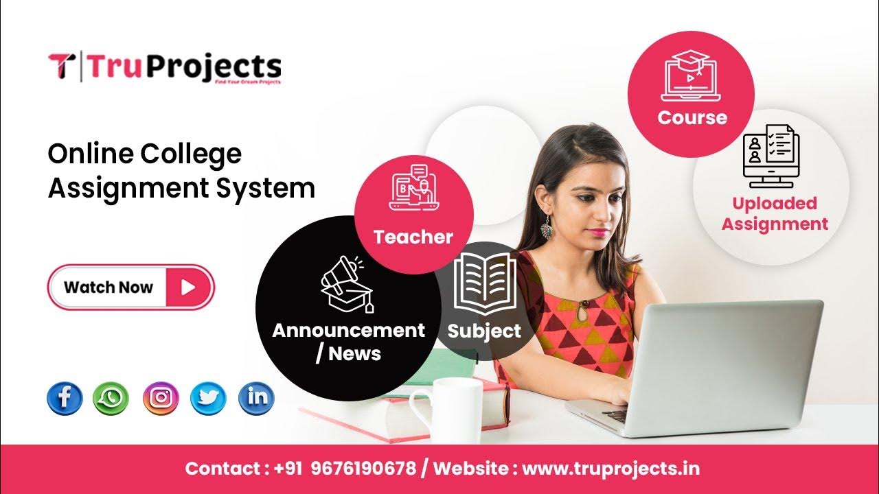 Online College Assignment System - YouTube