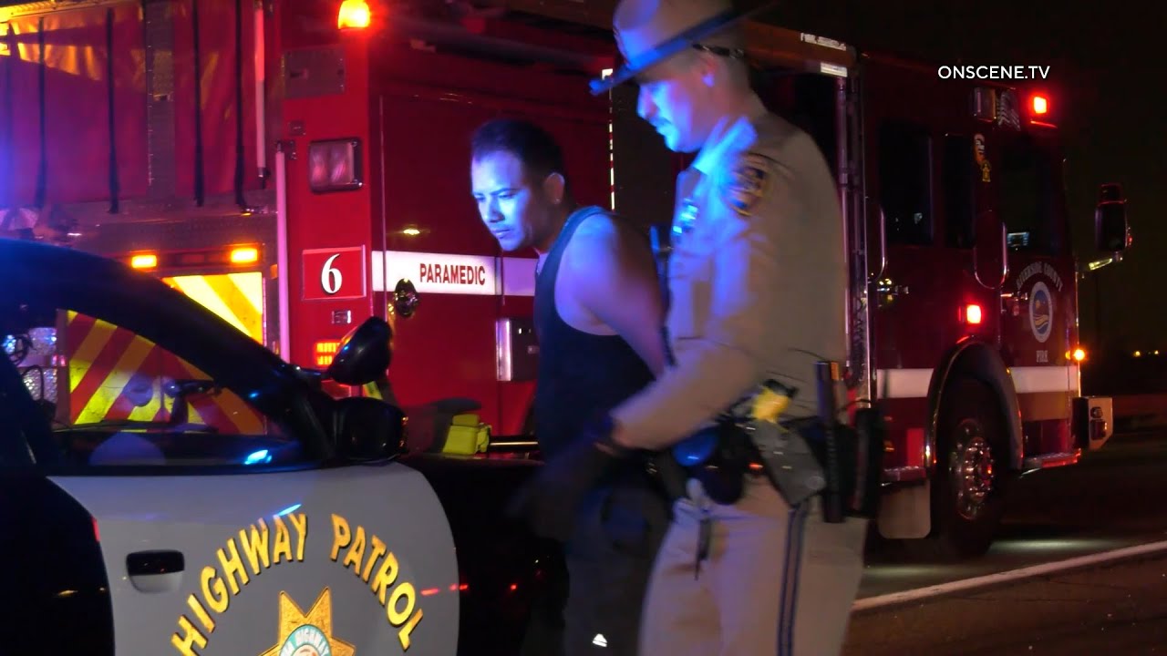 DUI Driver Causes Four Car Traffic Collision With Major Injuries - YouTube