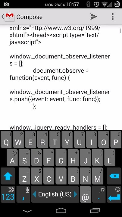 Html viewer for android demo - YouTube