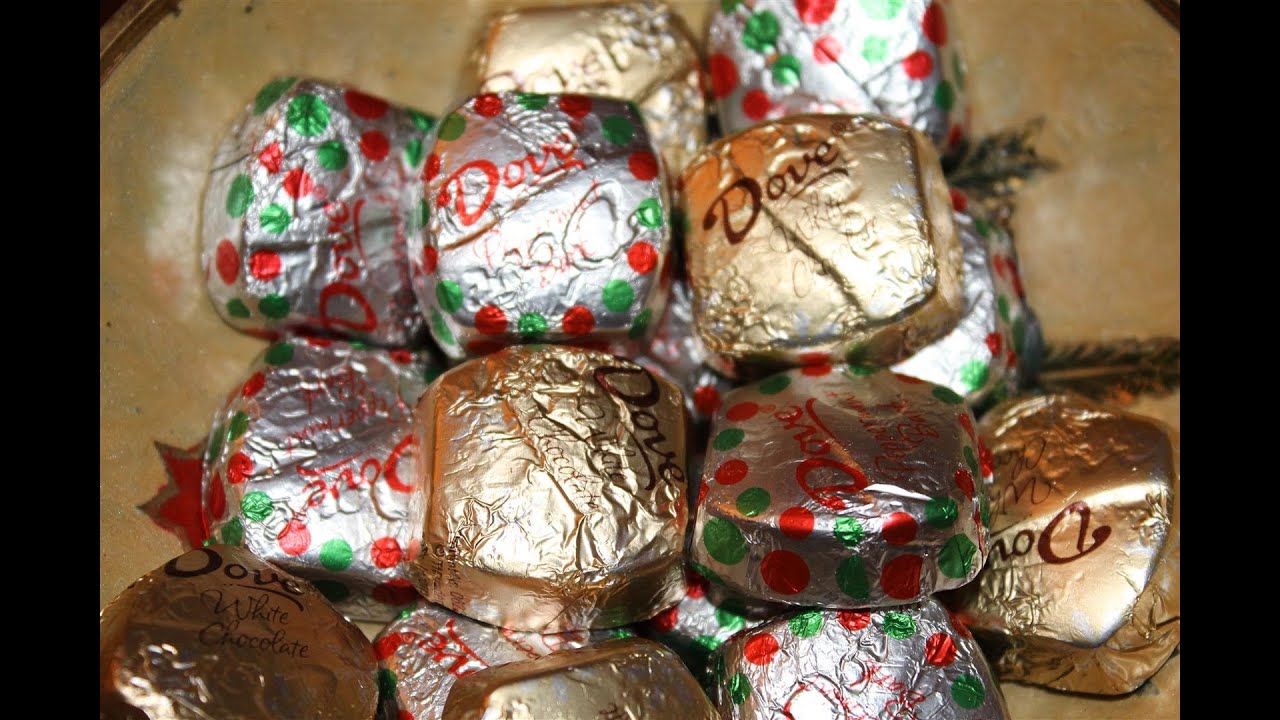 Dove Peppermint Bark & White Chocolate Review - YouTube