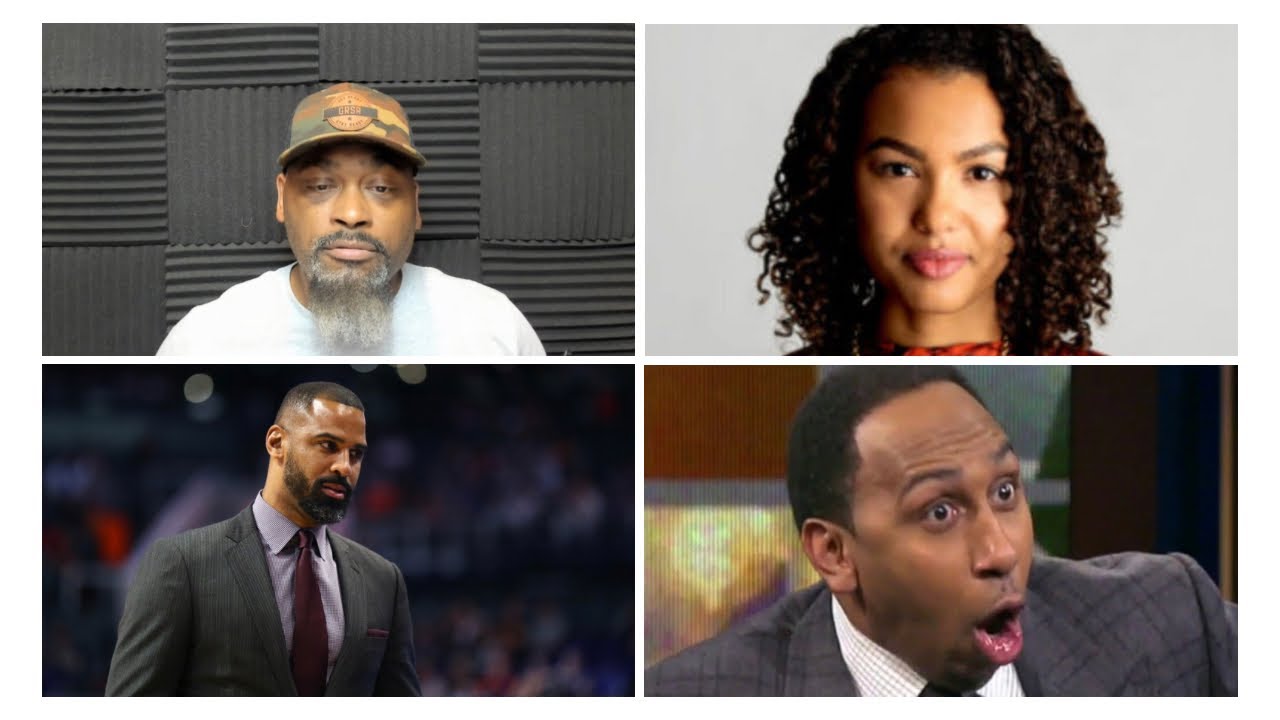 Stephen A Smith Checks Malika Andrews; Kendrick Perkins Disagrees With ...