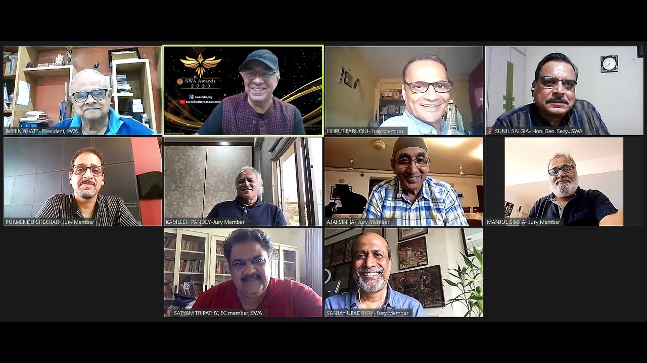 SWA Awards 2020 - Press Conference - TV Shows Jury - YouTube