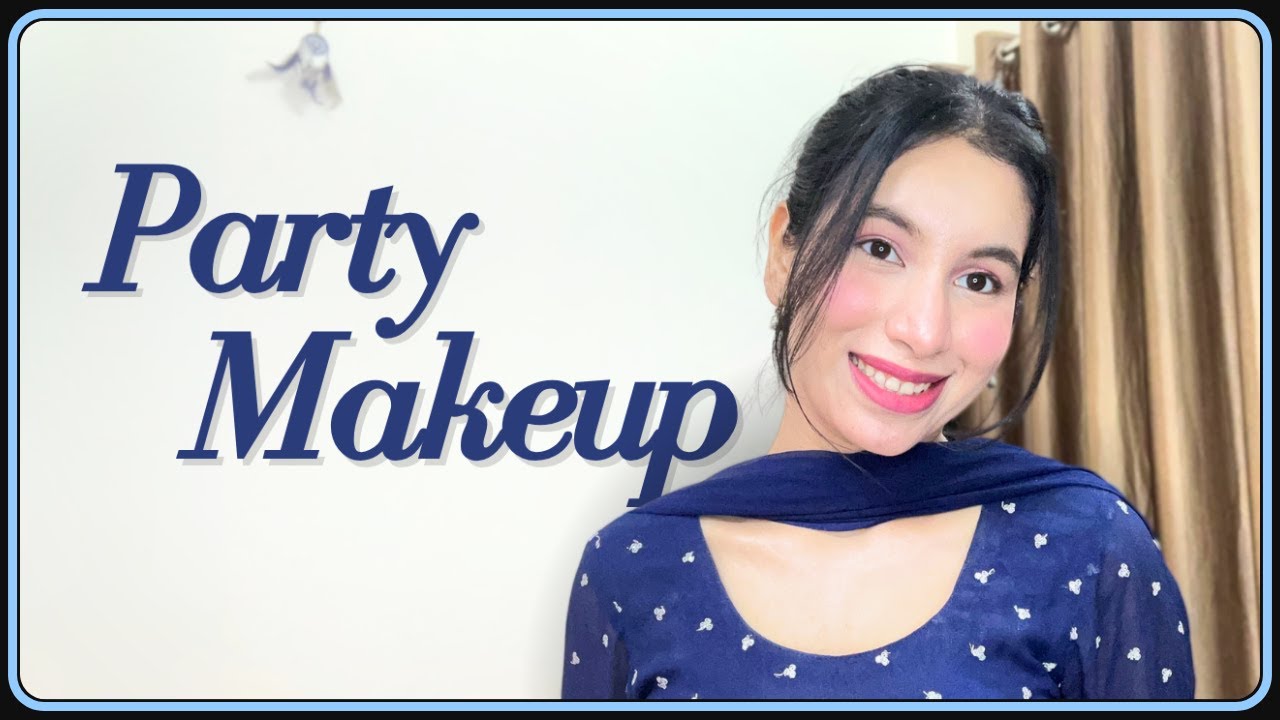 How to MAKEUP for WEDDING PARTY at Home | Step By Step Tutorial | TANVI ...