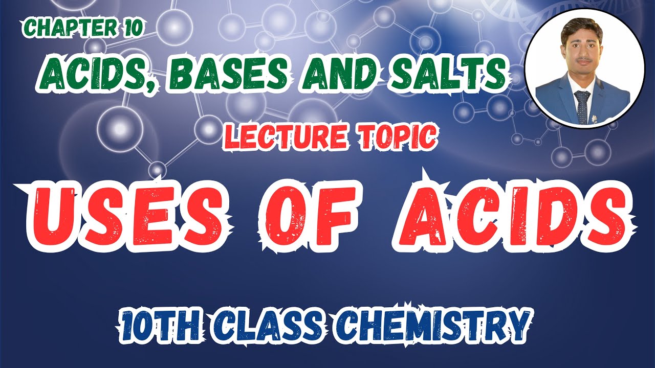 Uses of Acids in Everyday Life | Use of Acids in Daily Life |10th Class ...