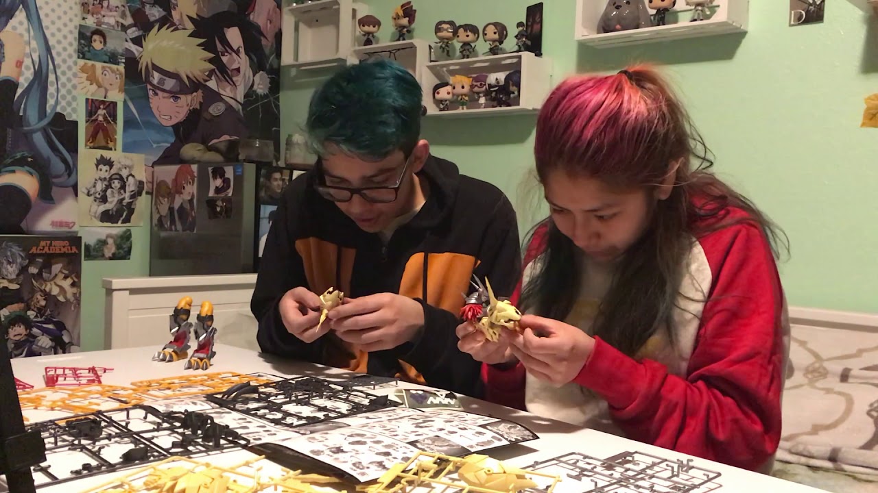 Building our first plastic model kit! - YouTube
