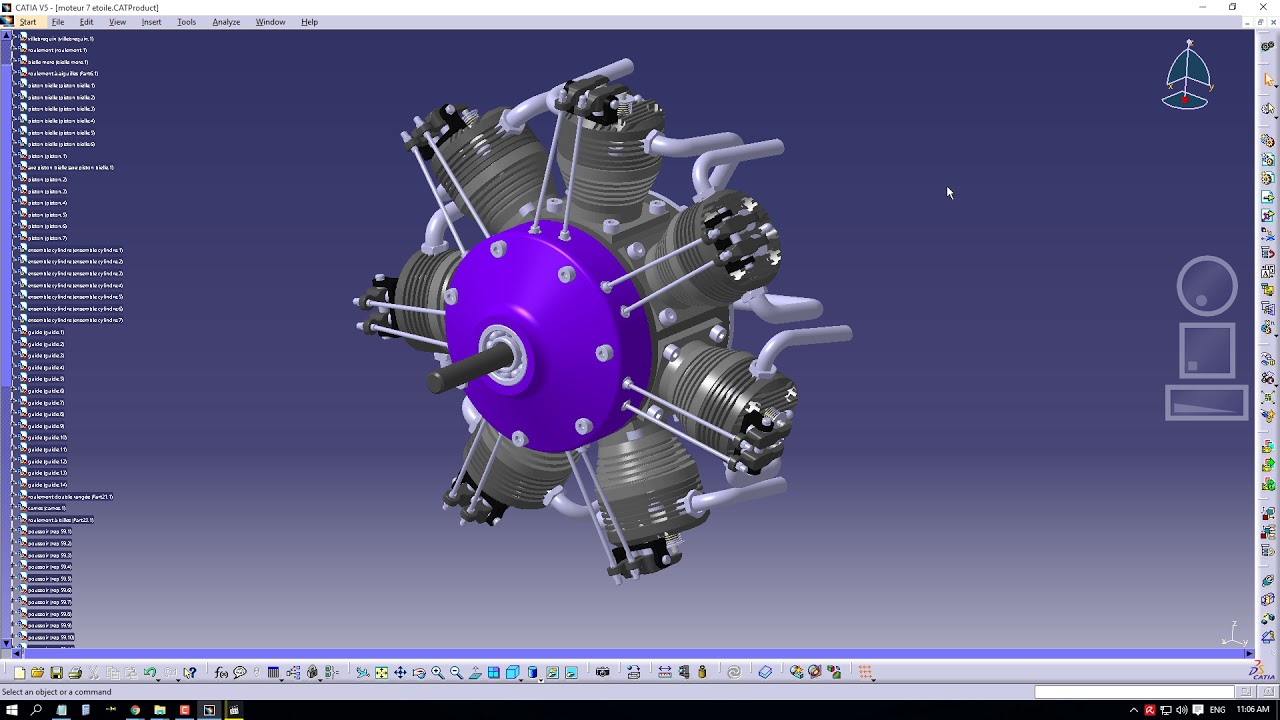 Tự Học Catia A-z - Bài 009-Sử Dụng Tùy Chọn Compass Views Trong Catia ...