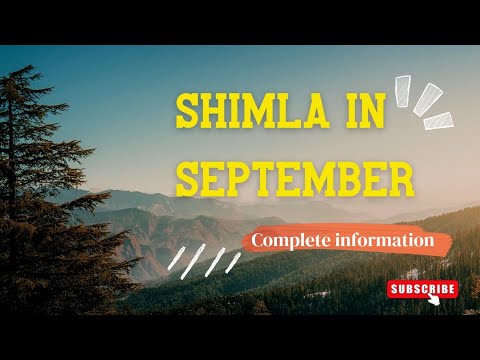 Shimla In September 2023 | Shimla Weather | Shimla Vlogs | KKSB VLOGS ...