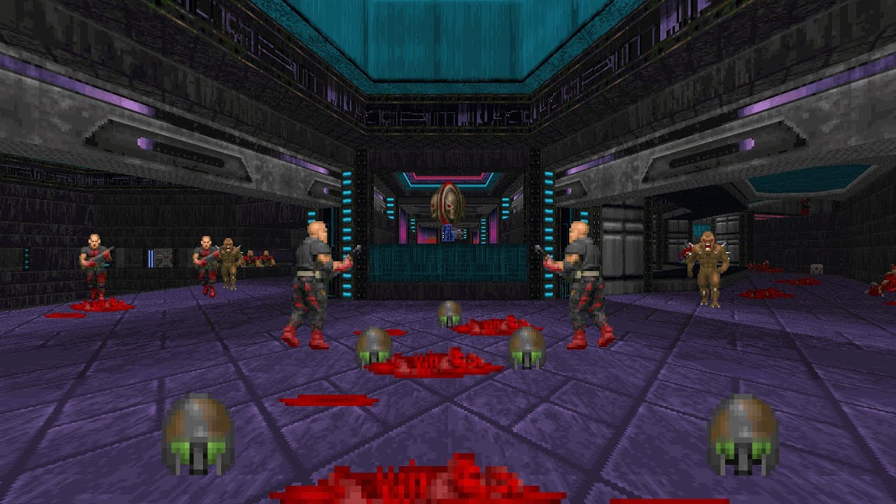 Doom 2: Ancient Aliens - Map 12: Magenta Heat (UV Max) - YouTube