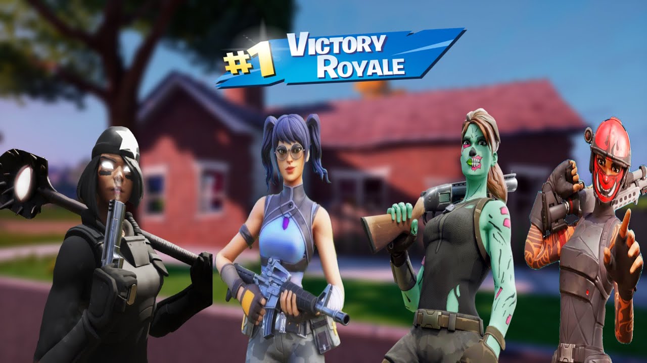 Joining in Random Squads in Fortnite Battle Royale - YouTube