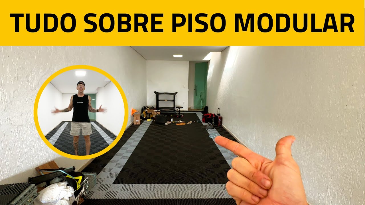 COMO MONTAR PISO MODULAR - YouTube
