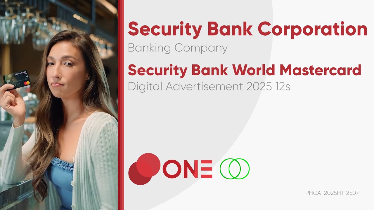 Security Bank World Mastercard Digital Ad 2025 13s (Philippines) [ST ...