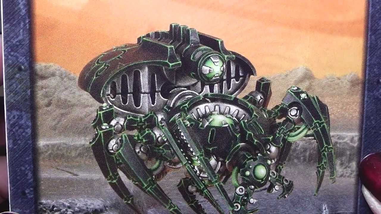Unboxing Necron Canoptek Spyder - YouTube