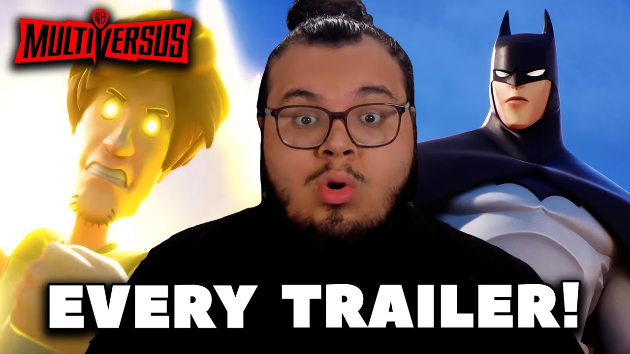 I REACTED To Every Multiversus Trailer Before The Full Release ...