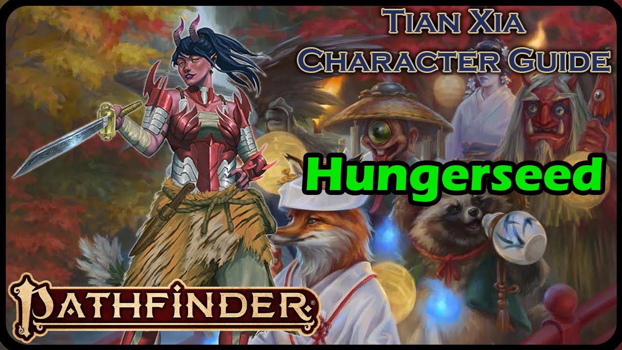 Become a Half Oni with Pathfinder 2e Remasters Tian Xia Character ...