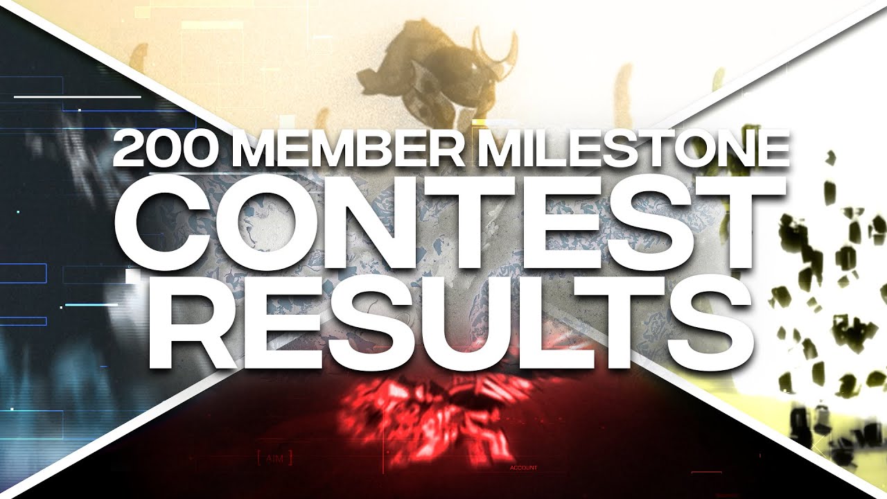 200 Member Milestone Contest Results - YouTube