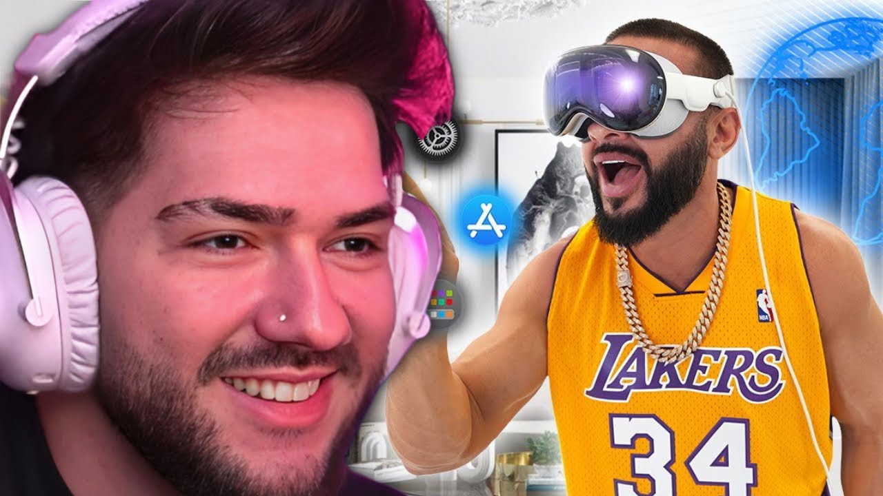 Highman reactionaza la Incerc Pentru Prima Oara Ochelarii Apple Vision ...