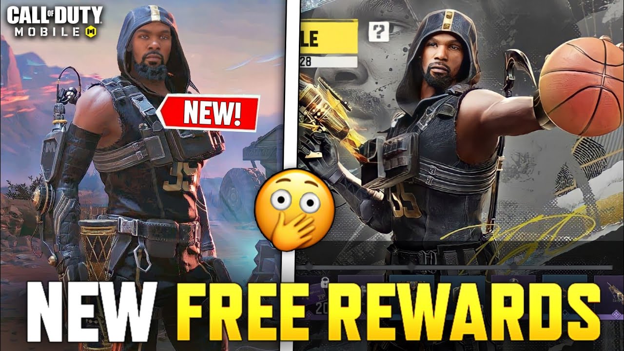 New EXCLUSIVE FREE Rewards in COD Mobile! CODM Season 4 | Kevin Durant ...