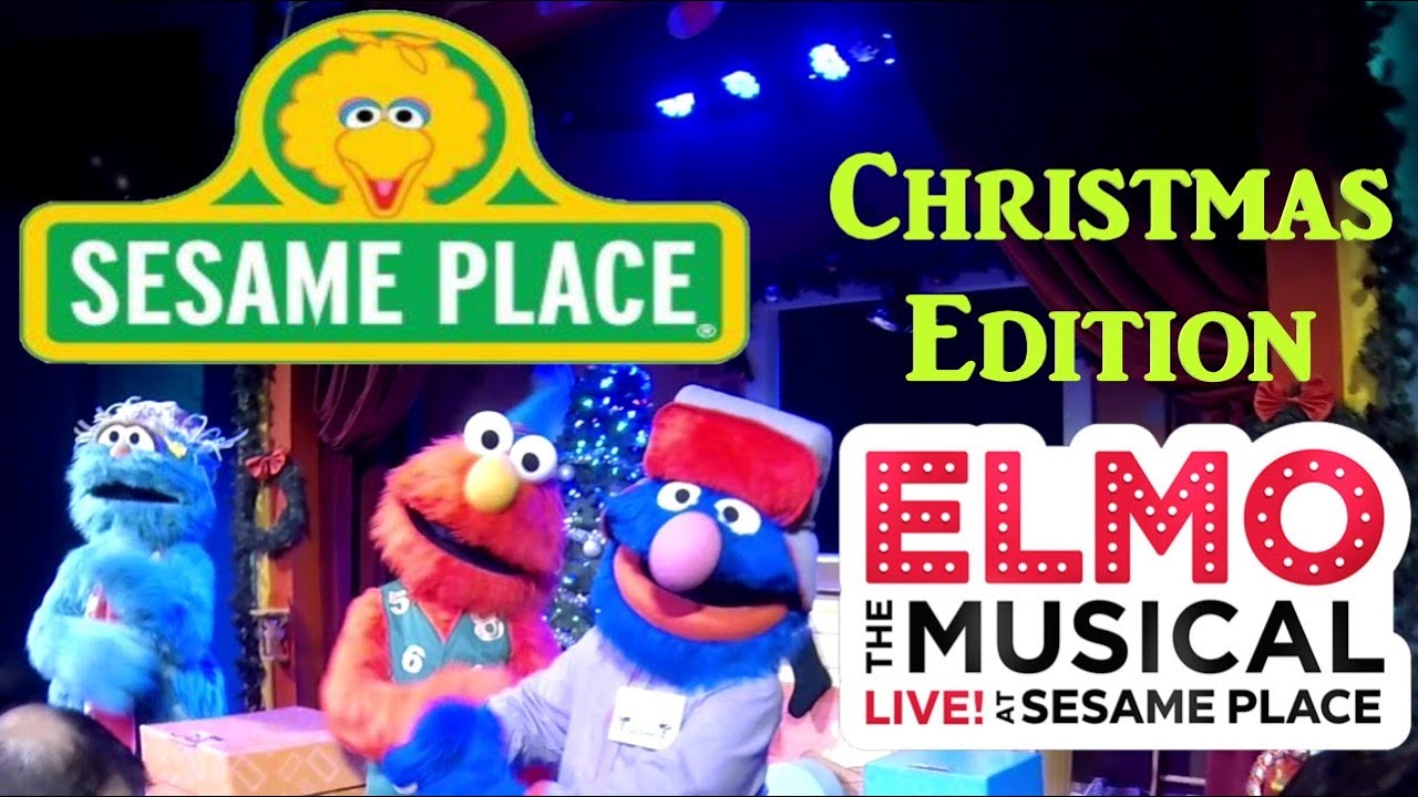 Vintage November 2016 Elmo the Musical Live, Christmas Edition @ Sesame ...