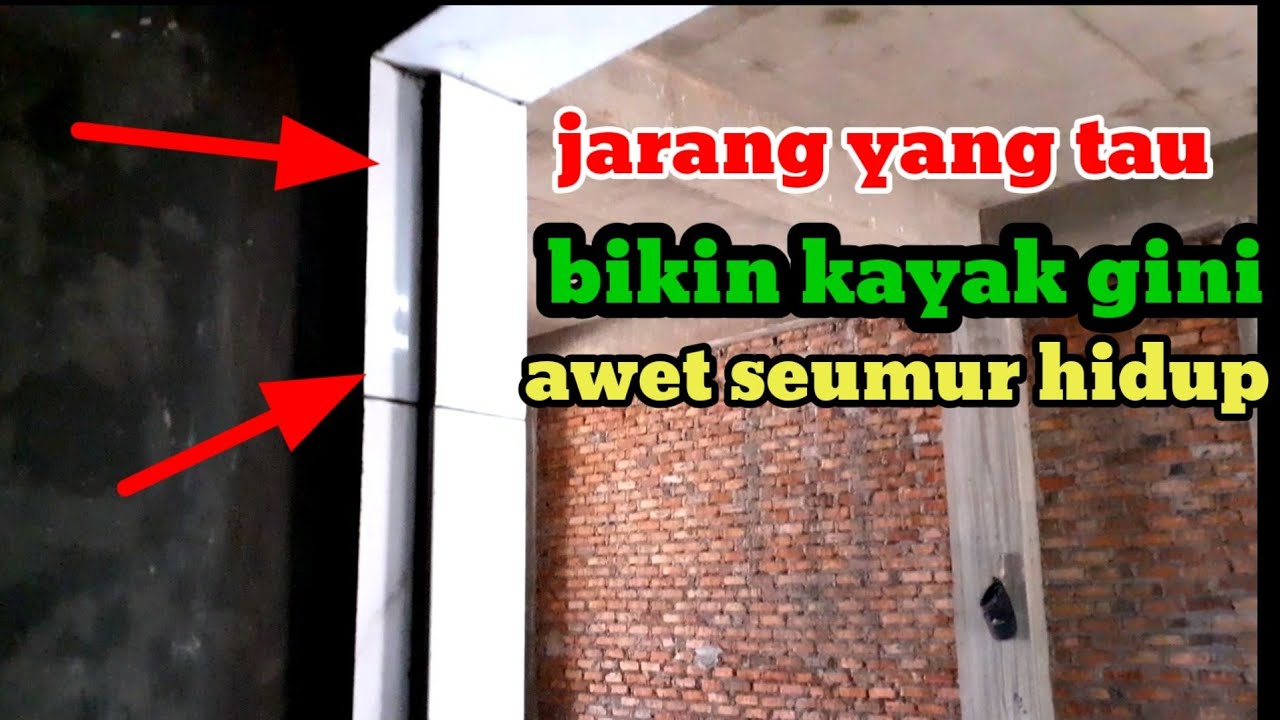 KENAPA TIDAK DARI DULU TAU CARA INI , MEMBUAT SPONING PINTU KAMAR MANDI ...
