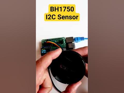 DIY Light Meter with Raspberry Pi, BH1750 I2C sensor, Python and Linux #shorts - YouTube