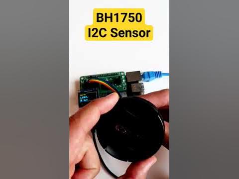 DIY Light Meter with Raspberry Pi, BH1750 I2C sensor, Python and Linux #shorts - YouTube