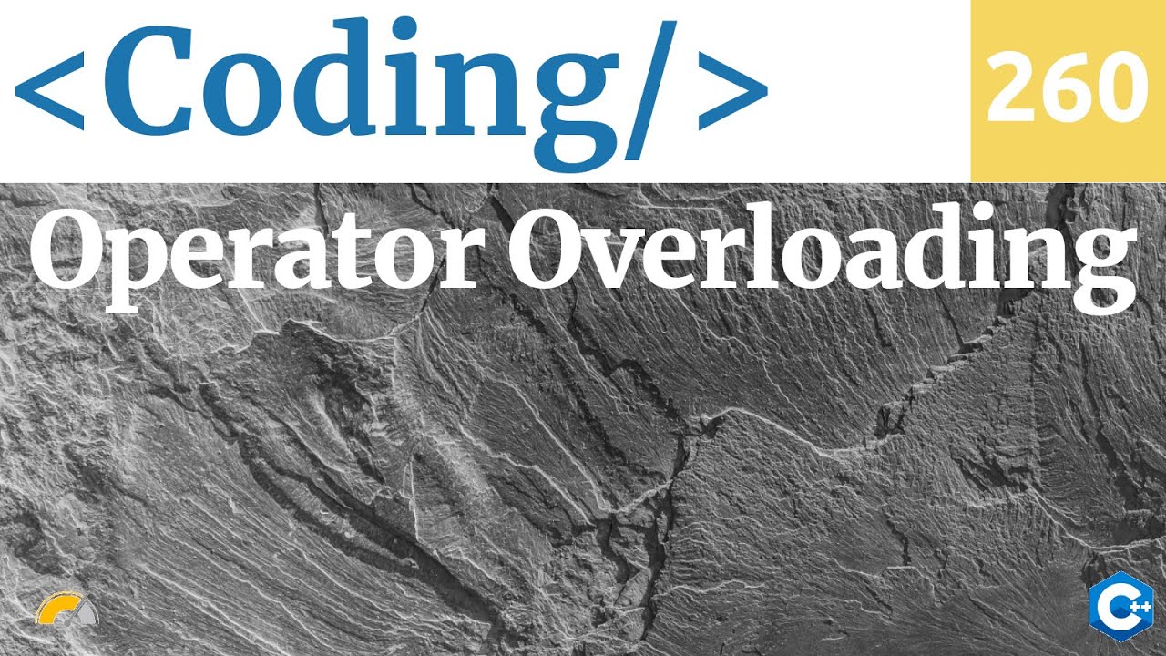 Operator Overloading Nel C Video 260 Corso Di Coding Youtube