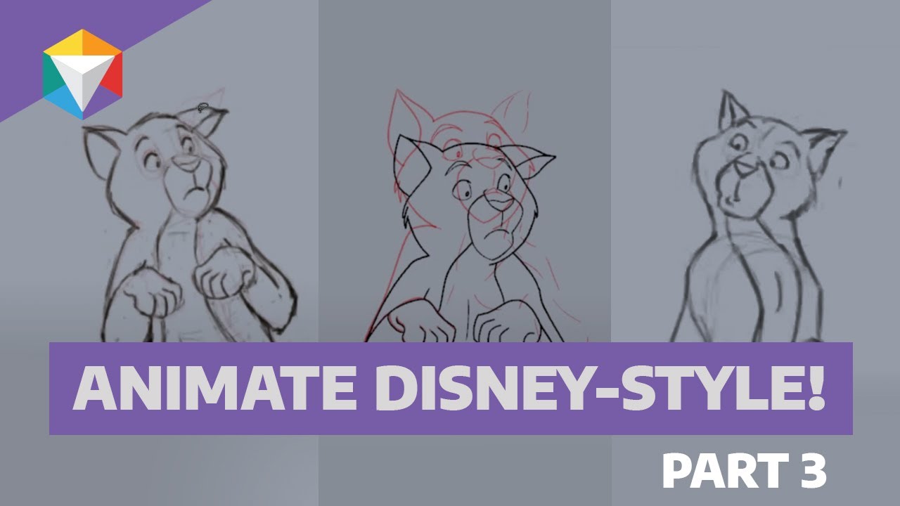 How to Do a Disney-style Cat Part 3 - YouTube