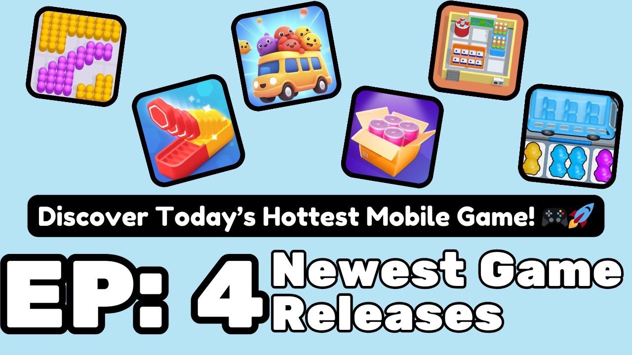 Ep: 4 New Daily Games| Pencil Stack Color , Box Queue, Bus Stops ...