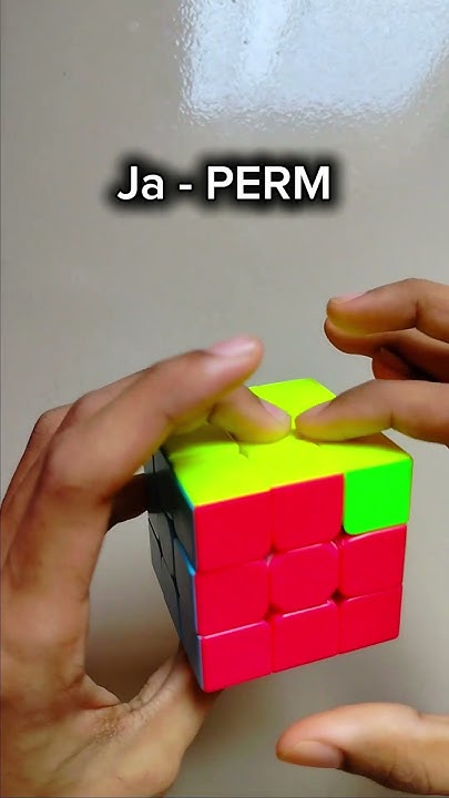 PLL Ja perm learn advance PLL #rubikscube #learning #pll #shorts - YouTube