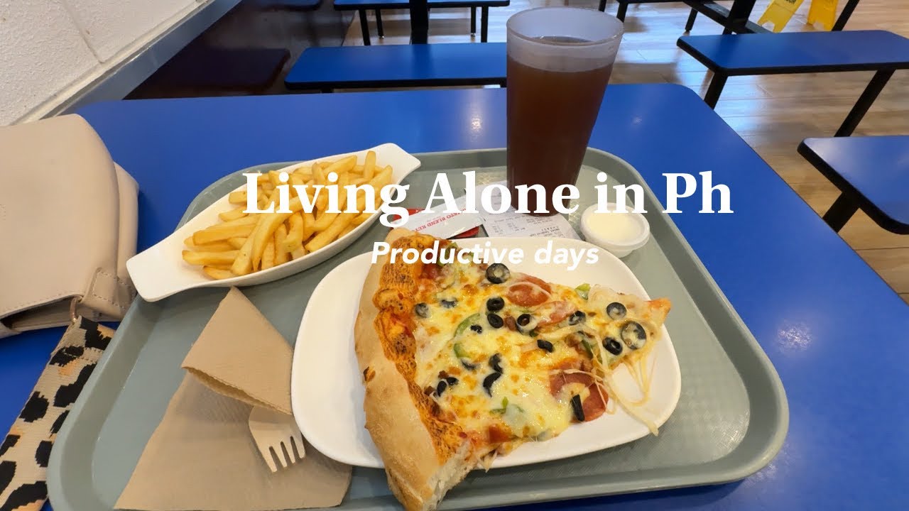 Living Alone in Ph S&R pizza, New Lifetime Table, Barley Coffee - YouTube