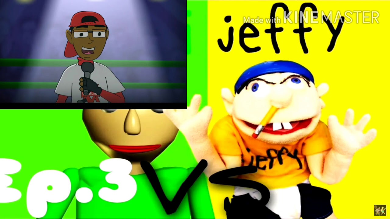 Reacting to baddinyan10 bald vs jeffy B10BF - YouTube