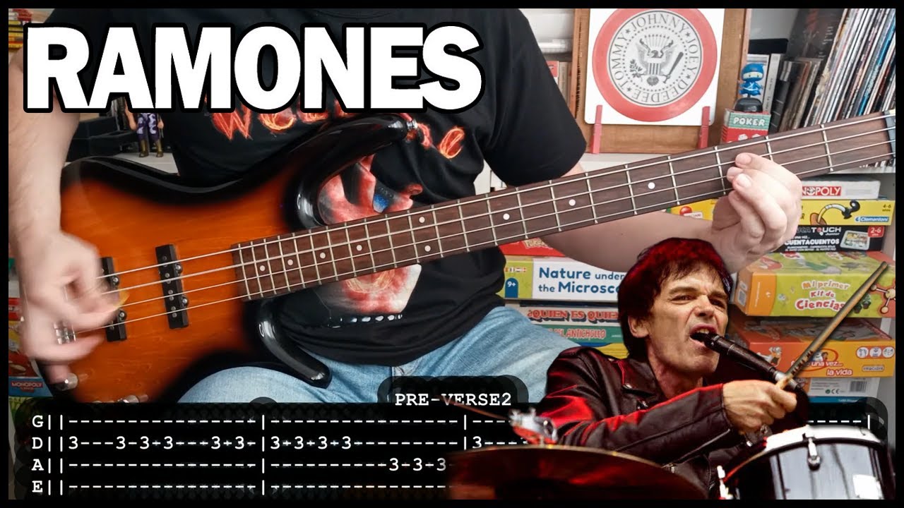 RAMONES - Can't say anything nice (BASS TABS) [lyrics + PDF] - YouTube