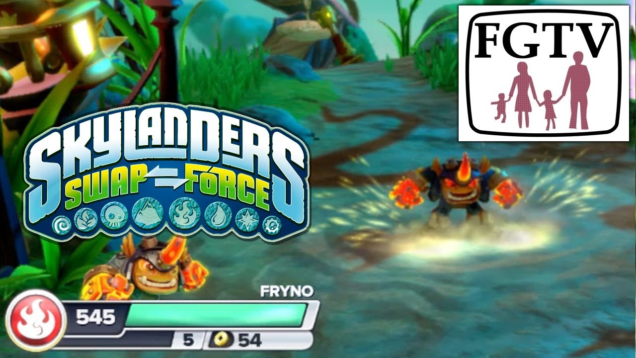 Skylanders Swap Force Fryno - Hands-On Gameplay (7 of 7) - YouTube