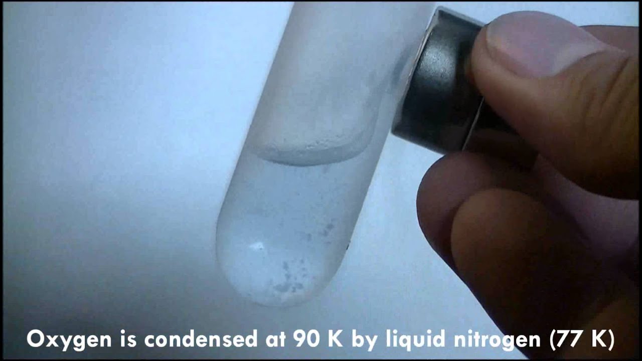 Magnetism of Oxygen - YouTube