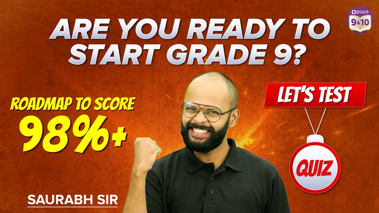 Are You Ready To Start Grade 9? Let's Test Roadmap to Score 98% - YouTube